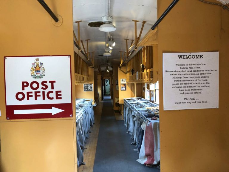 CPR Baggage Mail Car 3704 - Railway Museum of British Columbia