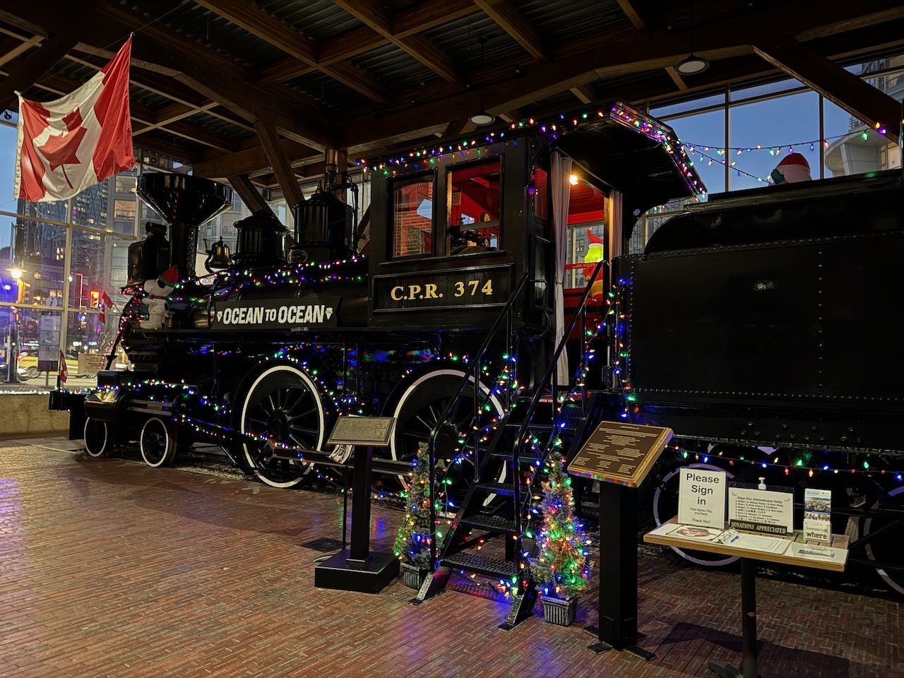 Engine 374 - Railway Museum of British Columbia