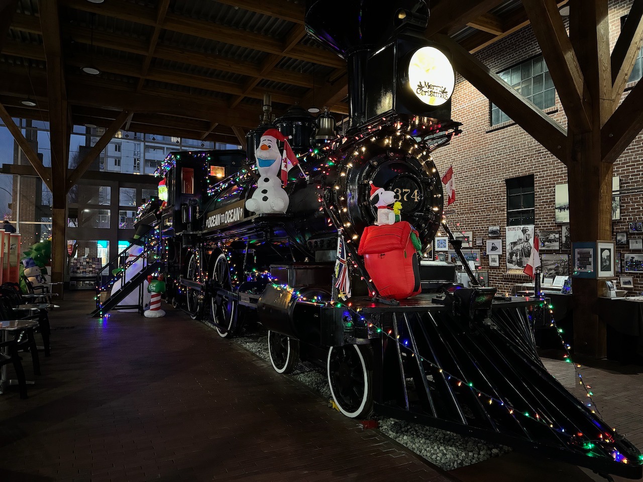 Engine 374 - Railway Museum of British Columbia